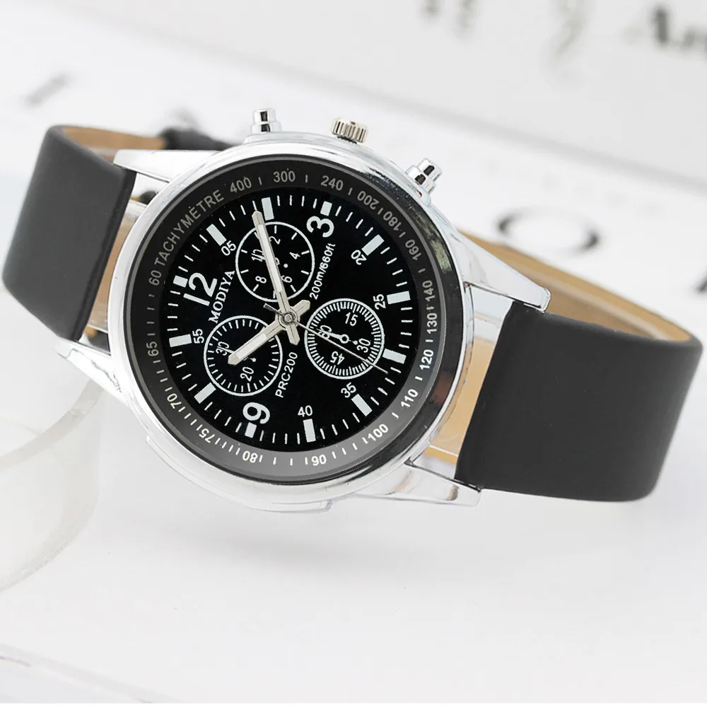 Free-Shipping-Reloj-Hombre-Three-Eye-Watches-Quartz-Men-s-Watch-Glass ...