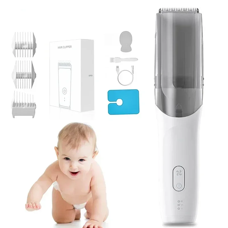 Automatic-Gather-Hair-Trimmer-for-Baby-Waterproof-Kids-Hair-Clipper ...