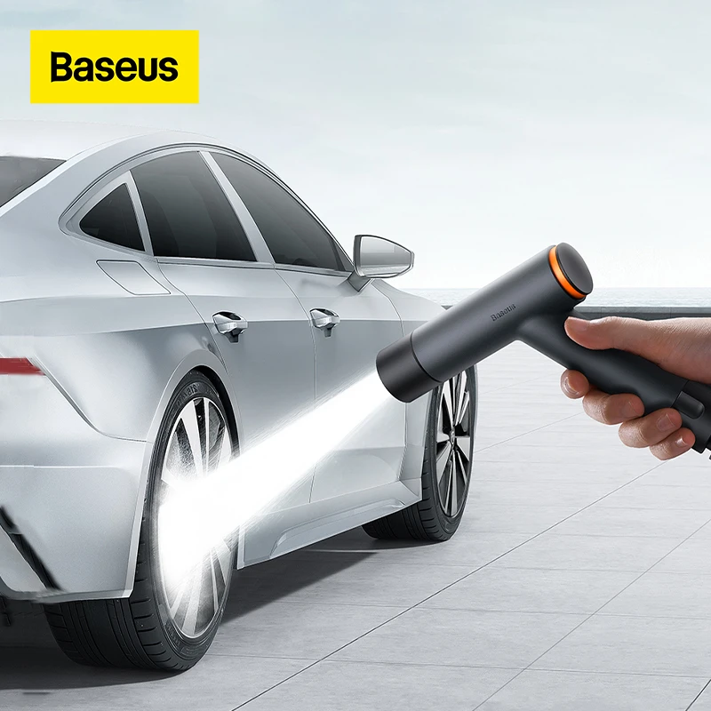 Baseus Car Wash High Pressure Water Gun Spray Nozzle Car Washers For ...