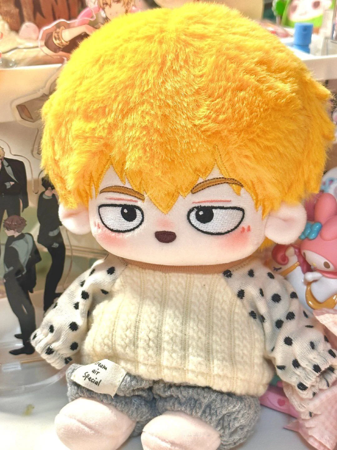 20cm In Stock Japan Anime Mob Psycho 100 Reigen Arataka Plush Stuffed ...