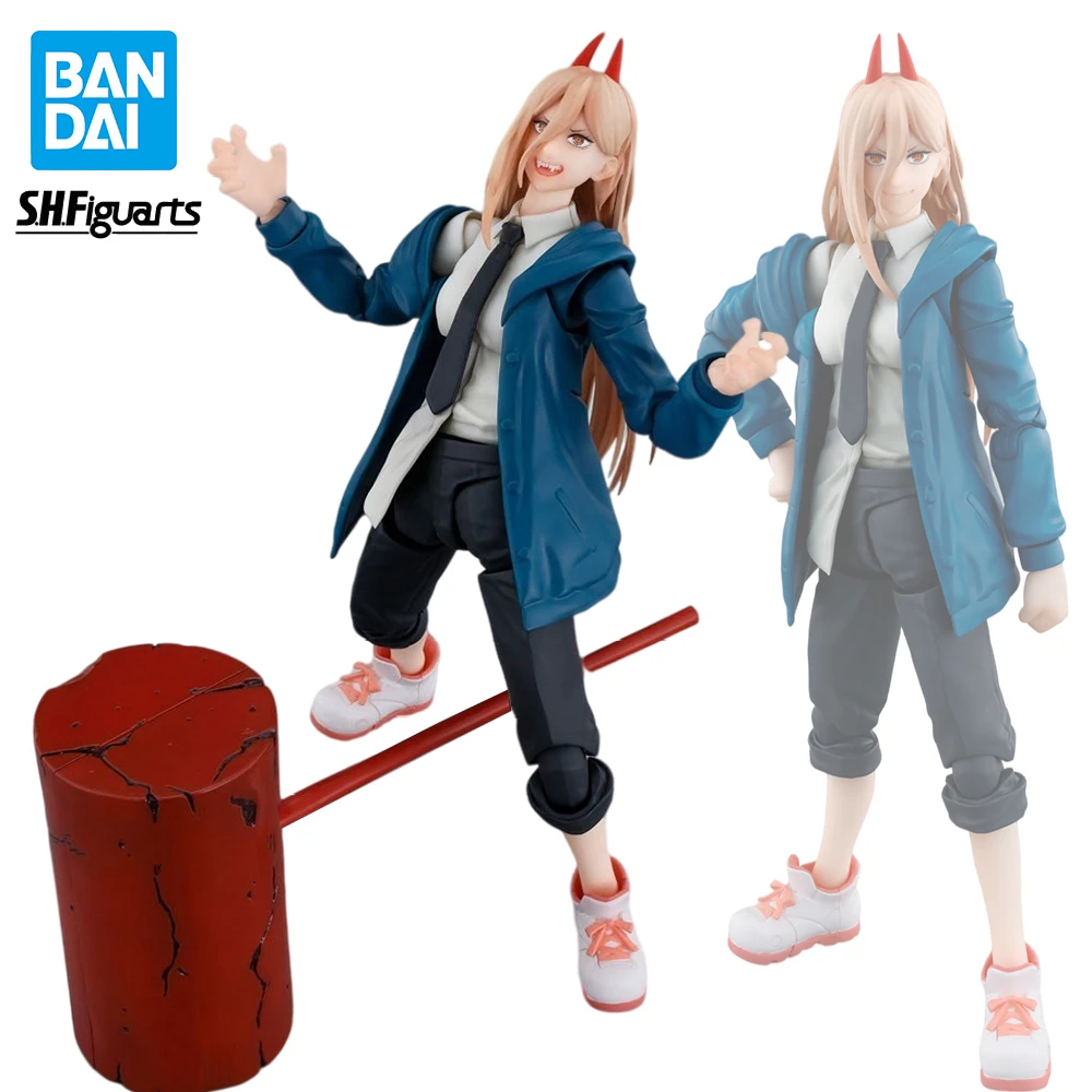 BANDAI SHF Chainsaw Man Power figura de acción de Anime de PVC Original ...