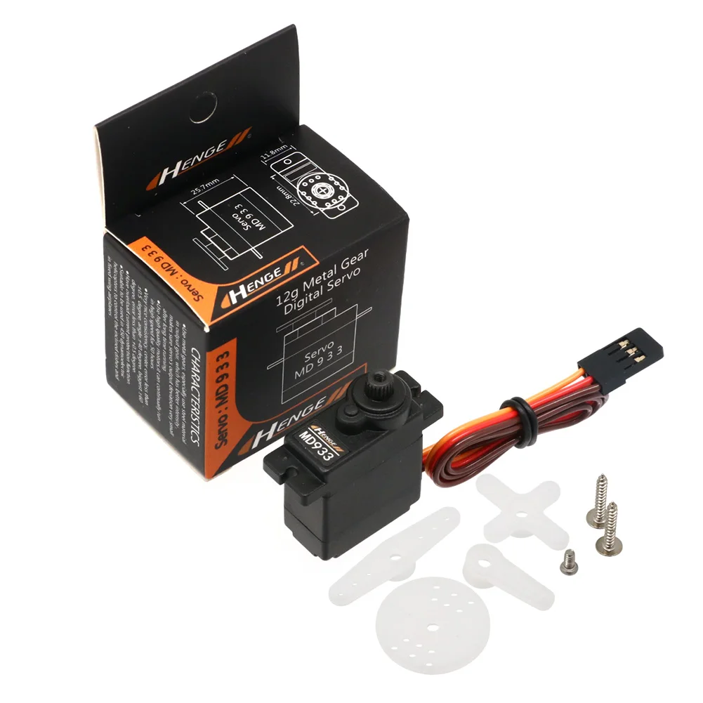 HENGE-MD933-MD922-Digital-Torque-Servos-Metal-Gear-Servos-For-TREX-450 ...