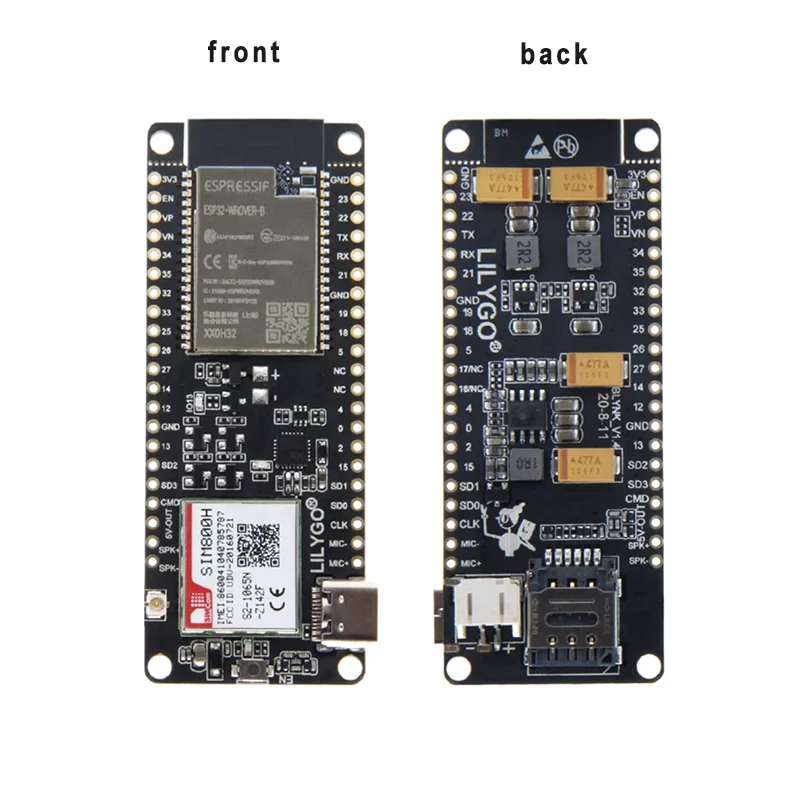 Ttgo Gprs Antenna Sim Card Sim800h Module T Call V1 3 Esp32 Wireless Module For Arduinopng