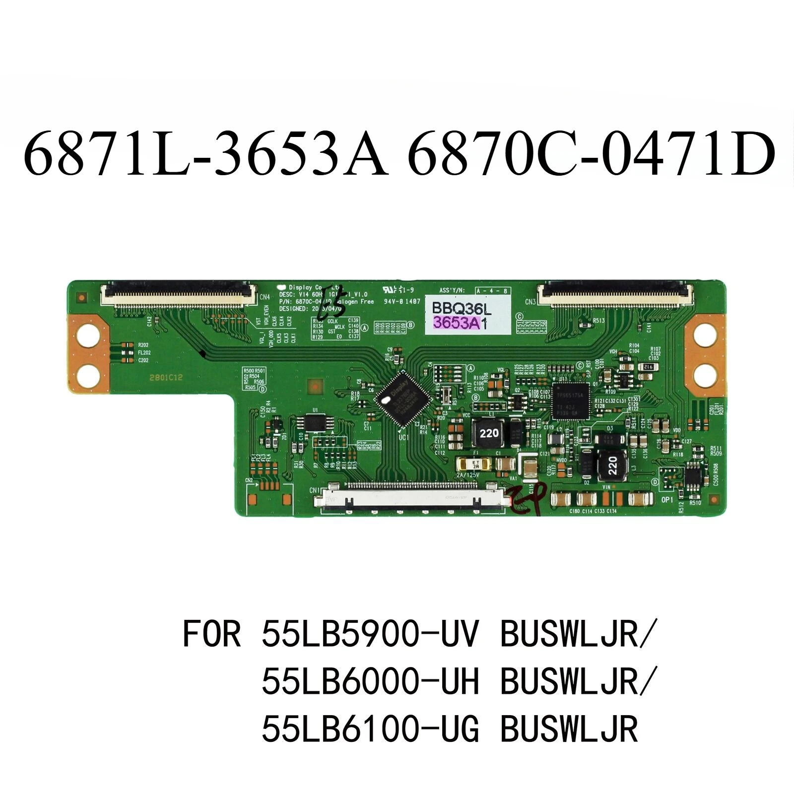 6871L-3653A-6870C-0471D-Placa-T-Con-para-55LB6100-UG-55LB6000-UH ...