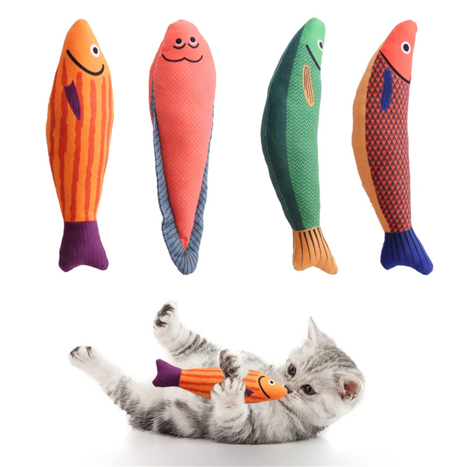 Cat-Catnip-Toys-Soft-Crinkle-Sound-Cute-Plush-Fish-Interactive-Cat ...