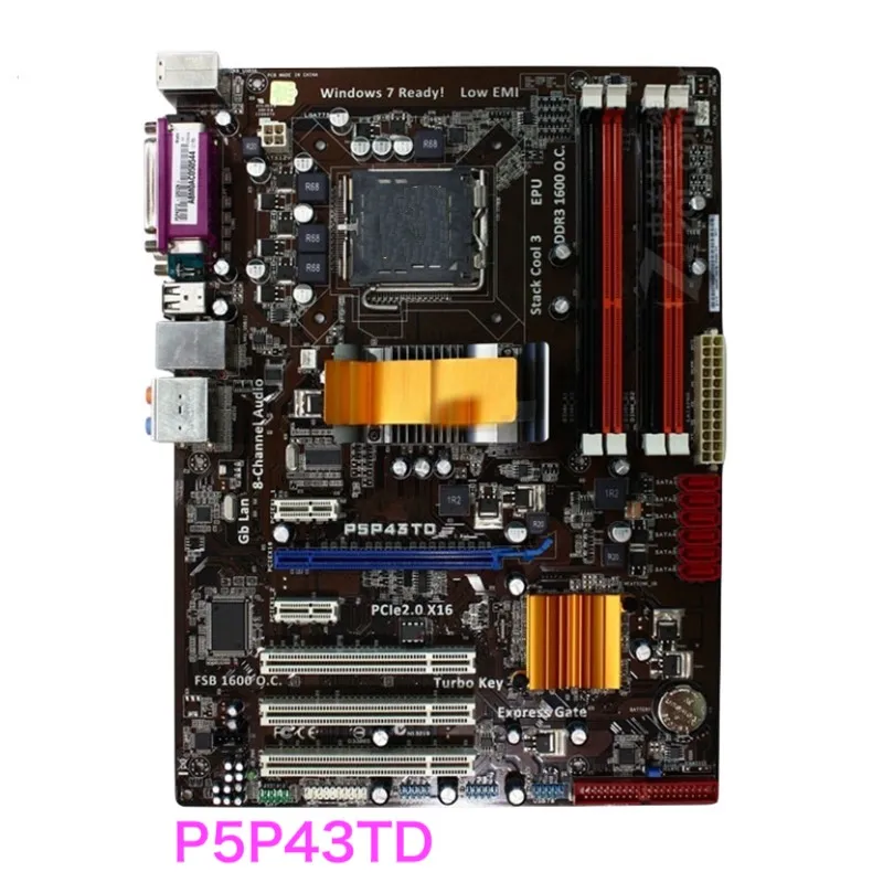 ASUS P5P43TD Motherboard 16GB LGA 775 DDR3 ATX Mainboard - laptop ...