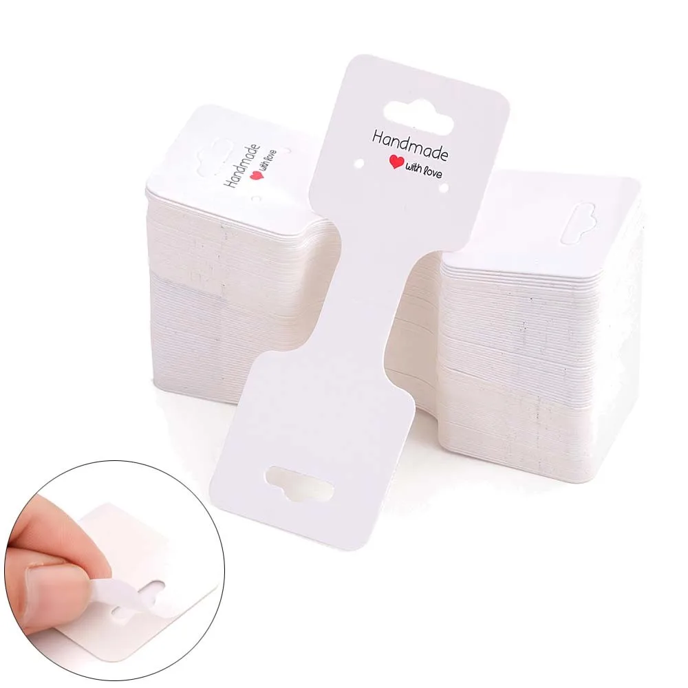 50pcs-3-8x10cm-Self-Adhesive-Jewelry-Display-Cards-Hang-For-Necklace ...