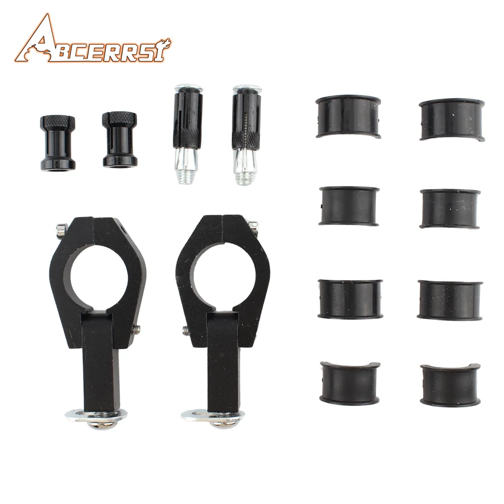 Motorcycle-Handguard-Bracket-Mounting-Bracket-Holder-Black-22-28mm ...