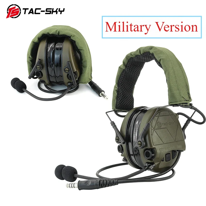 TS-TAC-SKY-2024-Military-TAC301-Dual-mode-Noise-Cancelling-Tactical ...