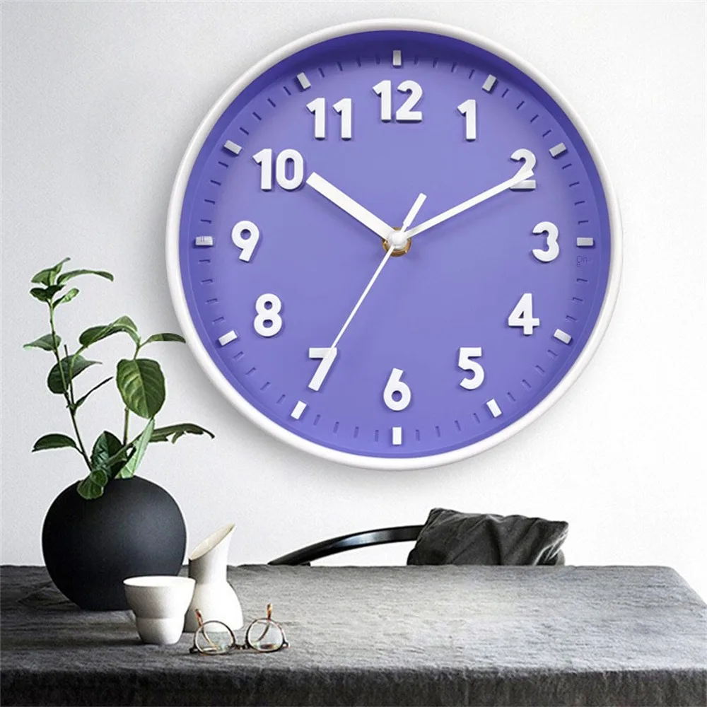 Household-Wall-Clocks-Pantone-Color-Card-Color-Changchun-Flower-Blue-8 ...