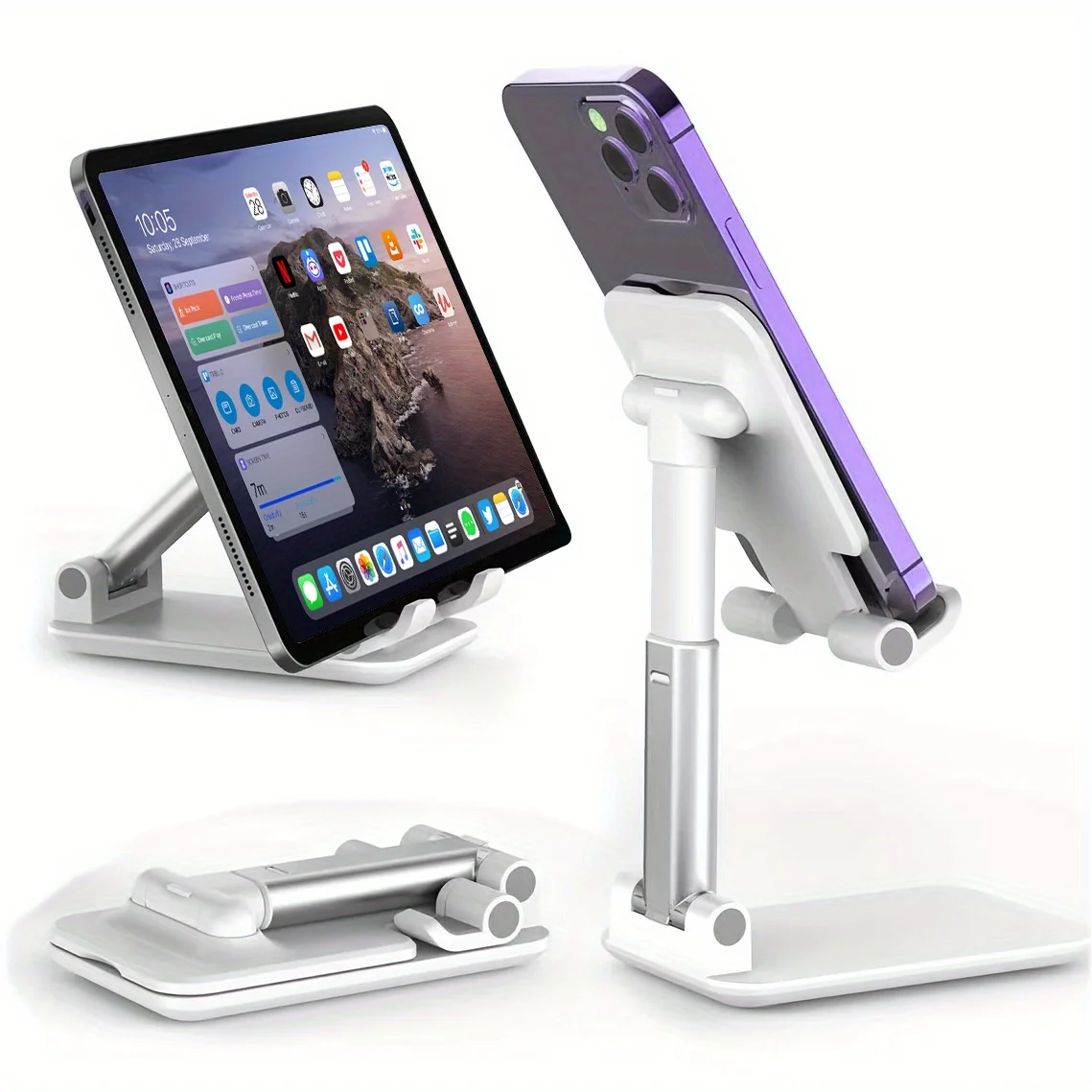 Foldable-Mobile-Phone-Tablet-Stand-Holder-Desktop-Lazy-Stand-for-Phone ...