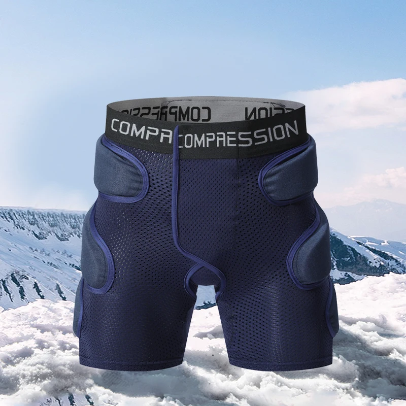 24 New Model Snowboard Shorts Padded Sports Pants Protective Gear for ...