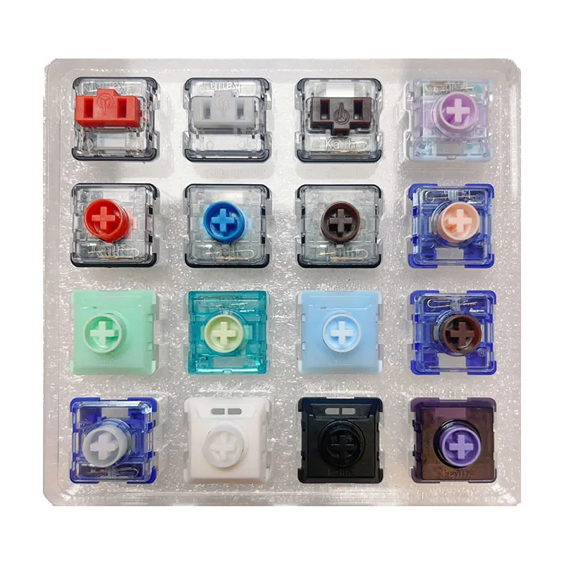16key Kailh Low Profile Switch Tester Choc 1350 1353 Island Whale Mini ...