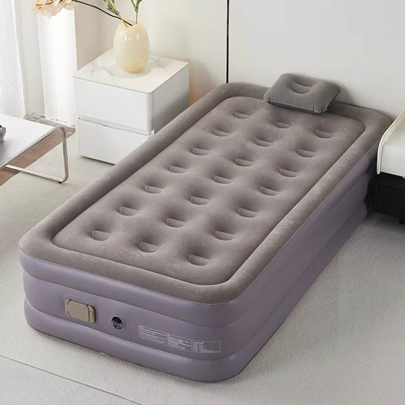 Camping-Foldable-Single-Mattress-Floor-Elastic-Sleep-Inflatable ...