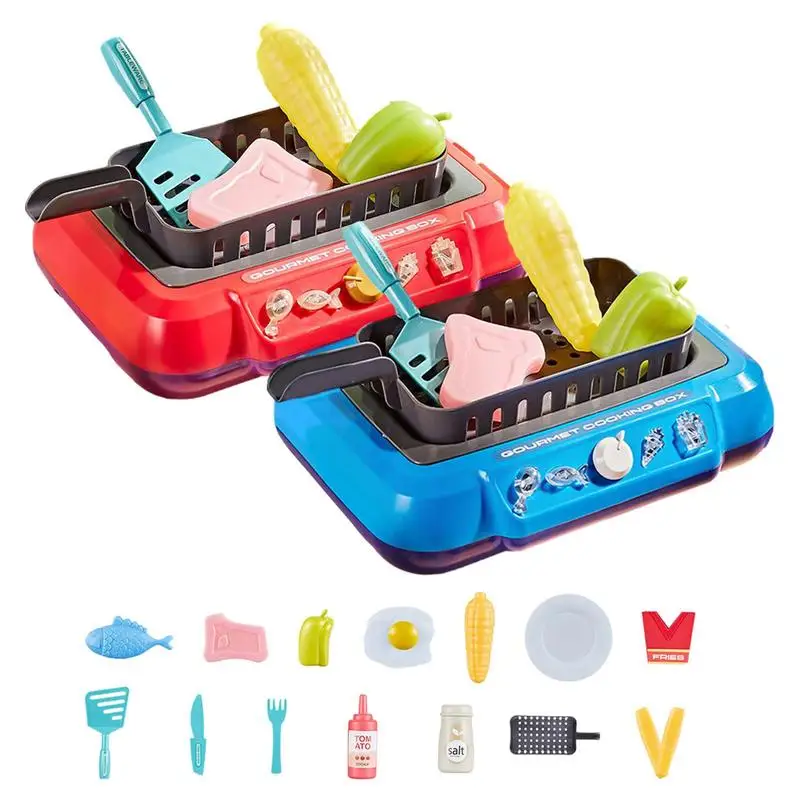 Pretend-Play-Gourmet-Cooking-Box-Kitchen-Play-Toy-For-Kids-Toddlers ...