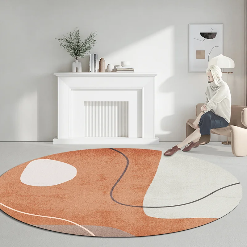 Carpet Rugs Round Rug Carpets | Carpet Rug Round Nordic | Round Living ...