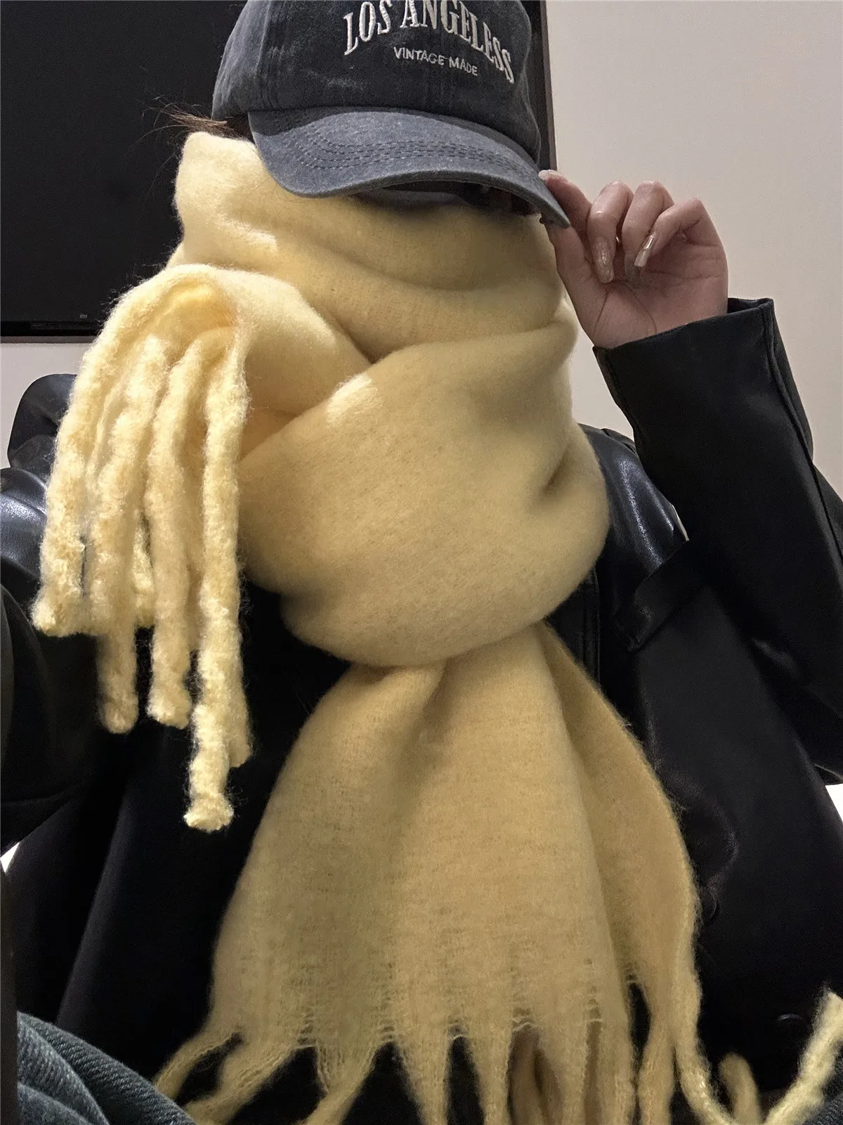 New-Solid-Colors-Woman-Winter-Scarf-Fashion-Female-Shawls-Cashmere ...