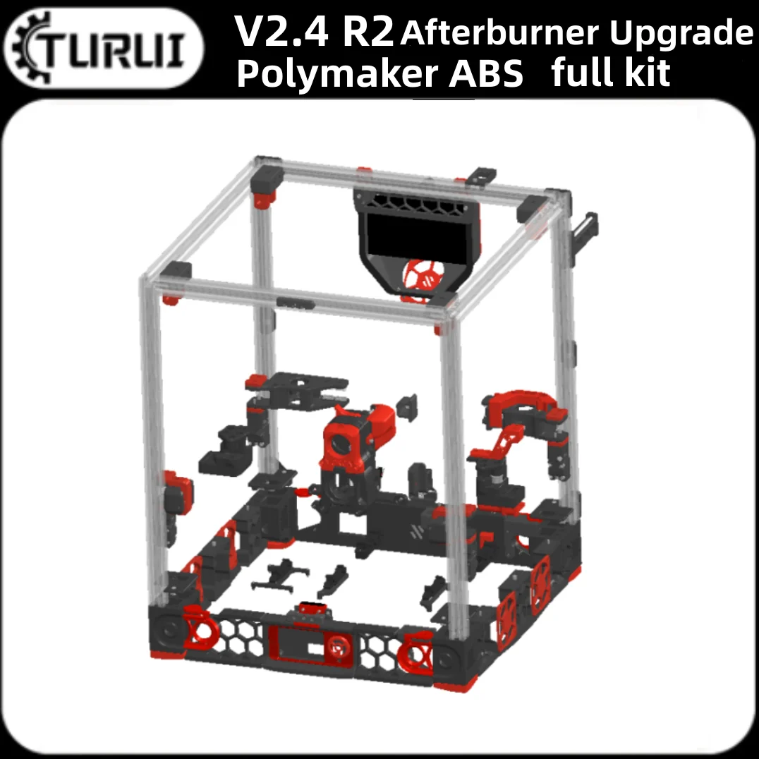 새롭게 업데이트 된 voron 2 2.4 R2 인쇄 구조 부품 키트 프레임 플라스틱 3d 프린터 e sun 필라멘트 ABS ...