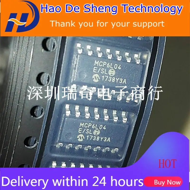 10PCS/LOT MCP6L04T E/SL MCP6L04 SOP14 New Original in Stock| | - AliExpress
