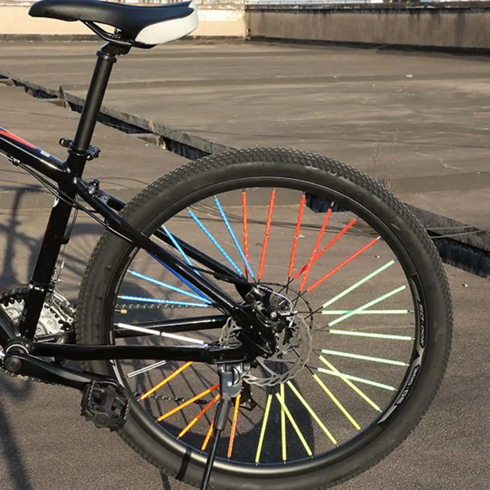 Reflective-Film-Colorful-Bicycle-Spoke-Skins-Wraps-for-Night-Riding ...