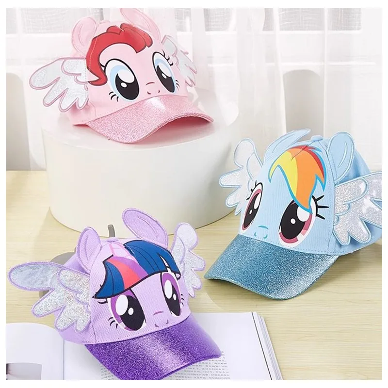 Anime-Cartoon-My-Little-Pony-Series-Girl-Peaked-Cap-Cute-Summer ...