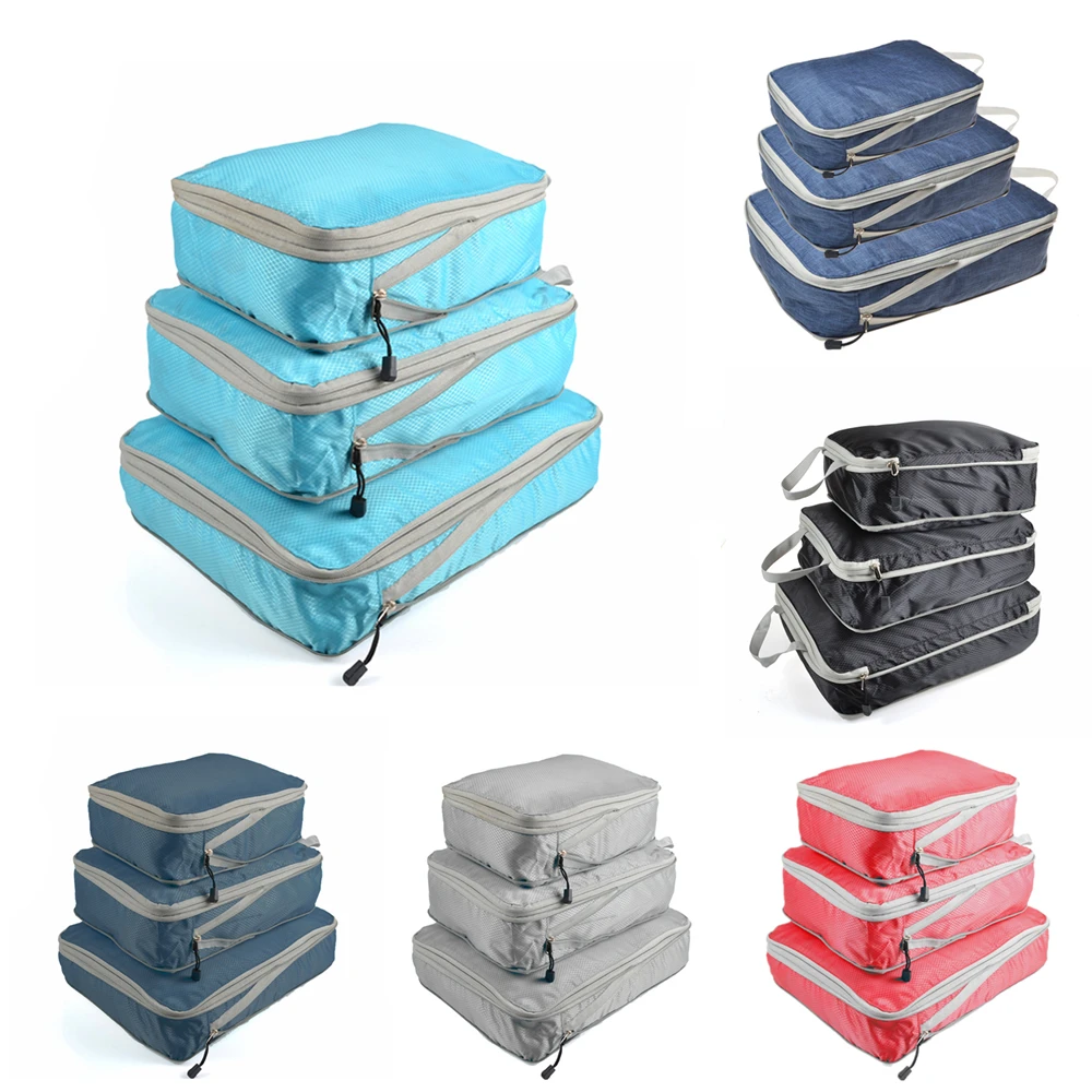 3PCS-Compressible-Packing-Cubes-Foldable-Waterproof-Travel-Storage-Bag ...