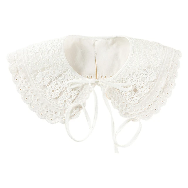 Japanese Style Women Girls Doll Fake Collar Shawl Wrap Hollow Out ...