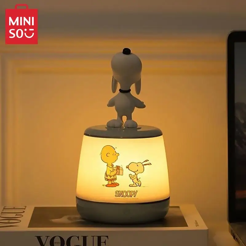 Miniso-Snoopy-Atmosphere-Light-Three-Gear-Adjustment-Nightlight-Bedroom ...