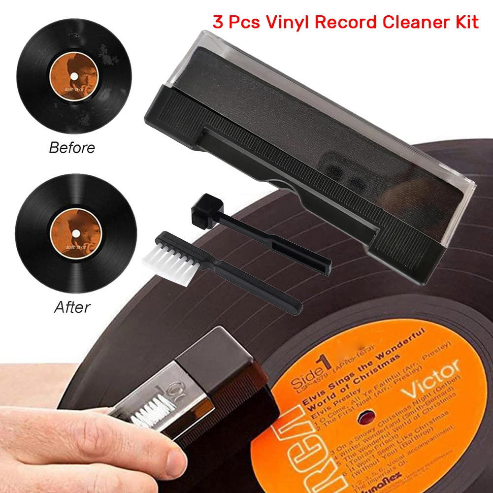 5-1Sets Vinyl Record Cleaner Kit Record Player Cleaning Kit Record ...