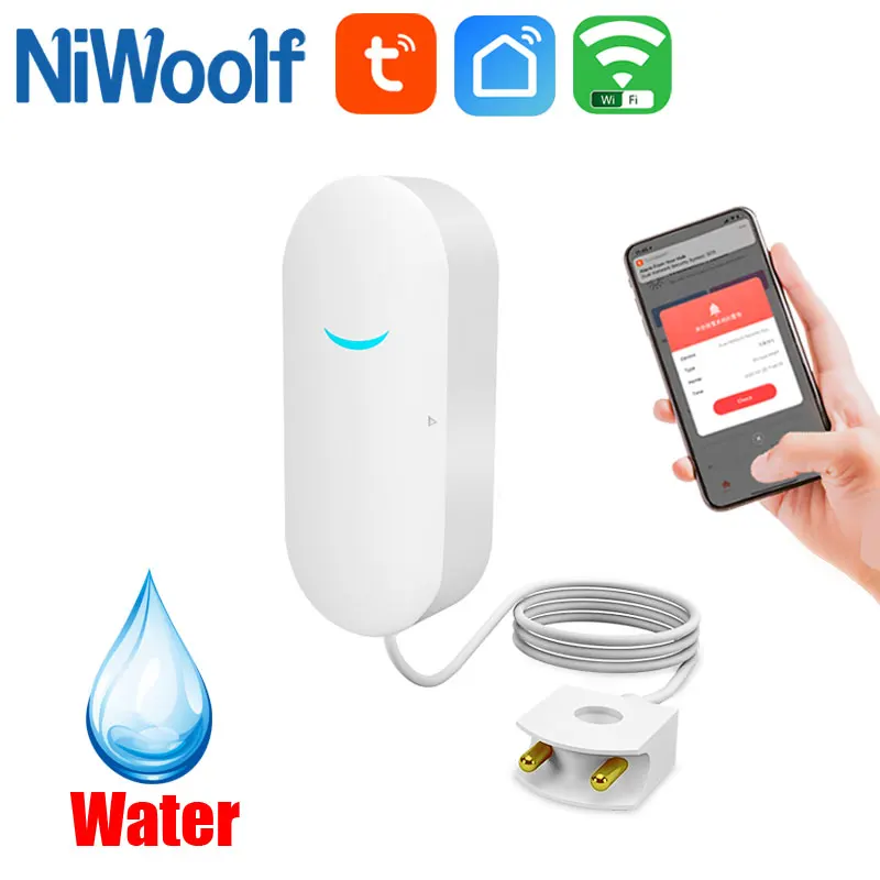 Smart Life Leak Detector | Tuya Wifi Flood Sensor | Water Leakage ...