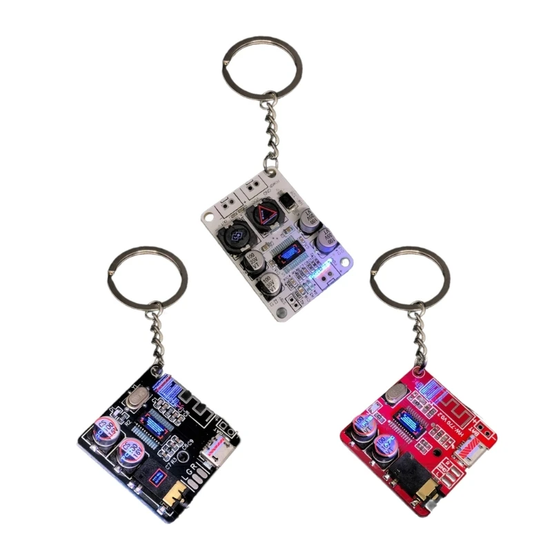 Mechanical-Schoolbag-Pendant-Keychain-Mechanical-Metal-Cool-Circuit ...