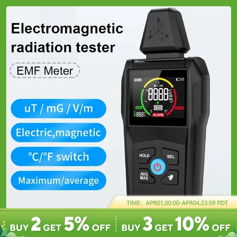 1PC-EMF01-Electromagnetic-Radiation-Detector-High-Precision-Household ...