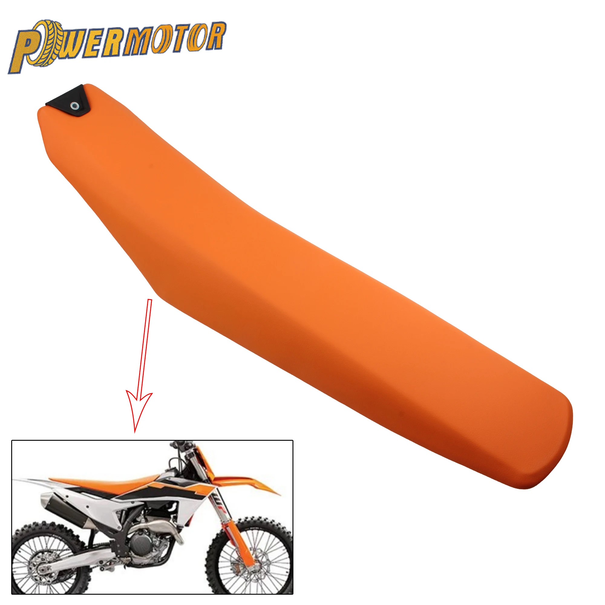 Powermotor-asiento-c-modo-para-motocicleta-Sill-n-para-Moto-de-cross ...