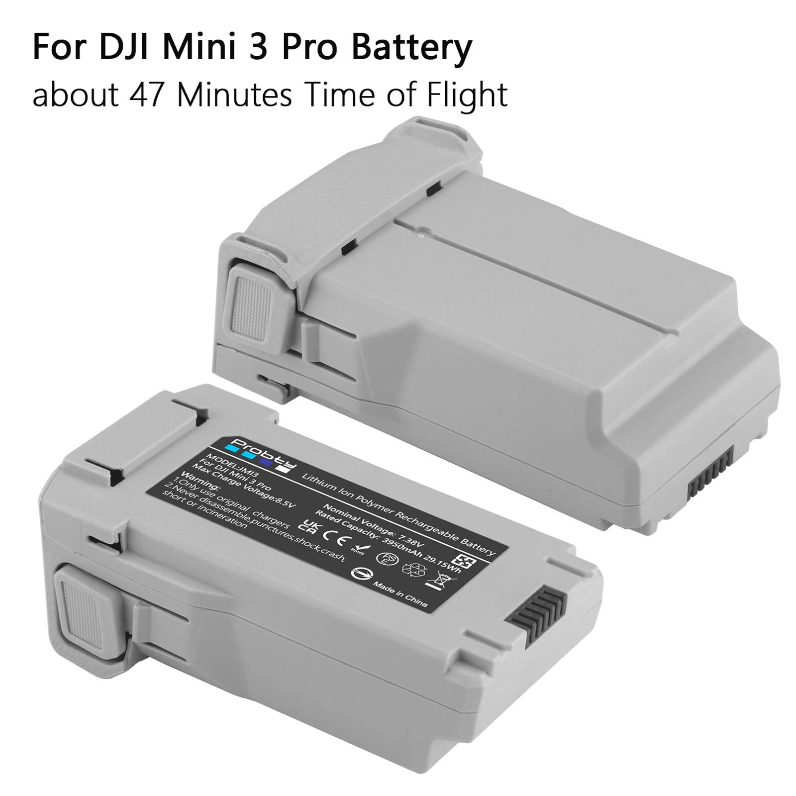 For Mini 3 Pro Battery 3950mAh Compatible Mini 3/Mini 3 Pro RC Drone ...