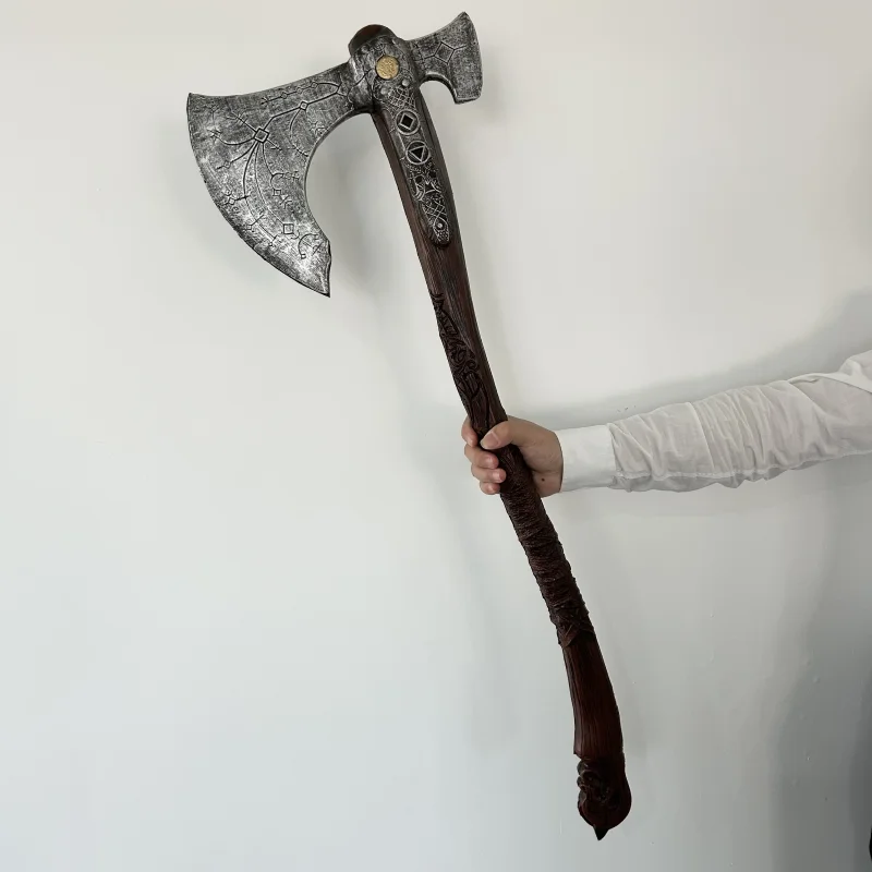 92cm God of War Leviathan Axe Weapon Model PU Material Detachable ...