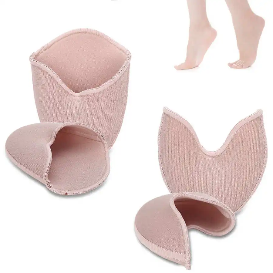 1-Pair-Ballet-Dance-Tiptoe-Toe-Cap-Cover-Pads-Protector-Cushion-Elastic ...