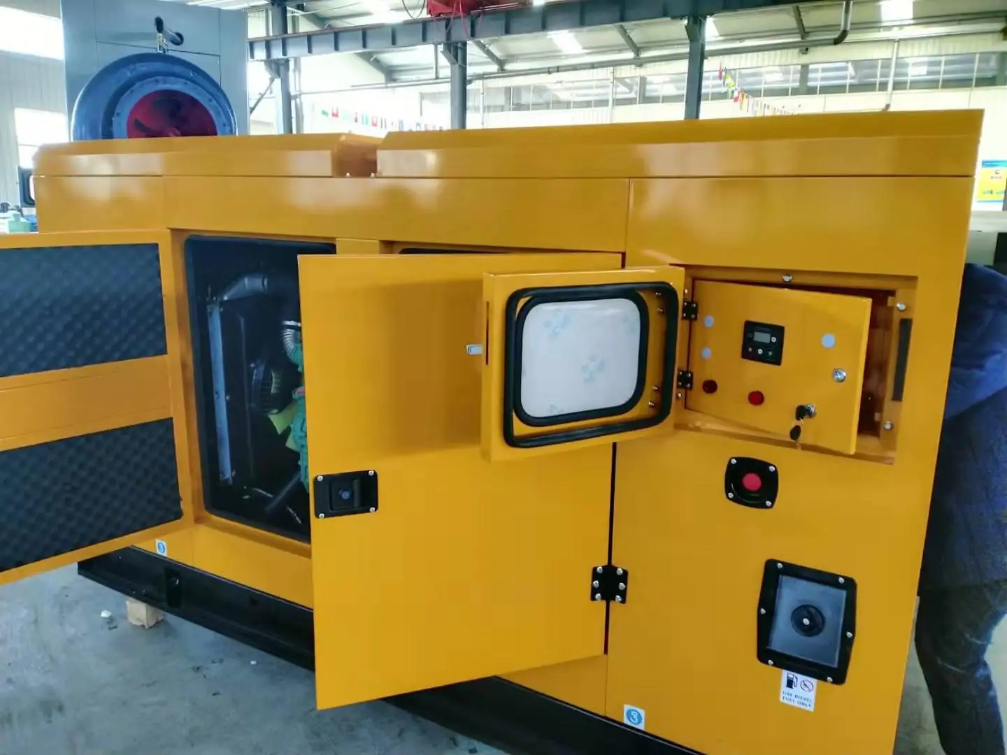 Weifang Ricardo 24kw/30kva silent diesel generator with ATS and ZH4100D ...