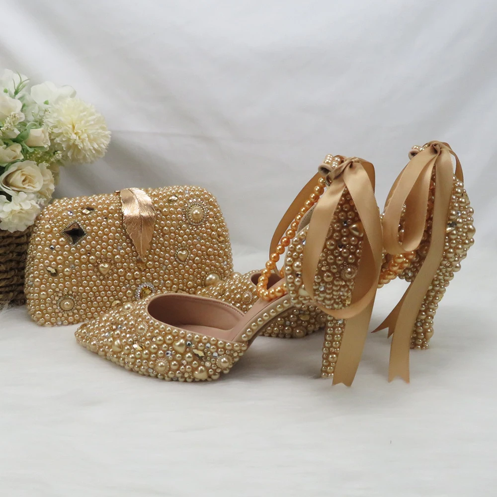 Autumn-New-Arrival-Sandals-Wedding-Crystal-Bridal-wedding-shoes-and-bag ...