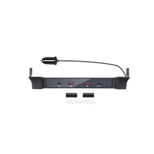 For BYD ATTO 3 Yuan Plus Docking Station 90W Quick Charger USB Shunt ...