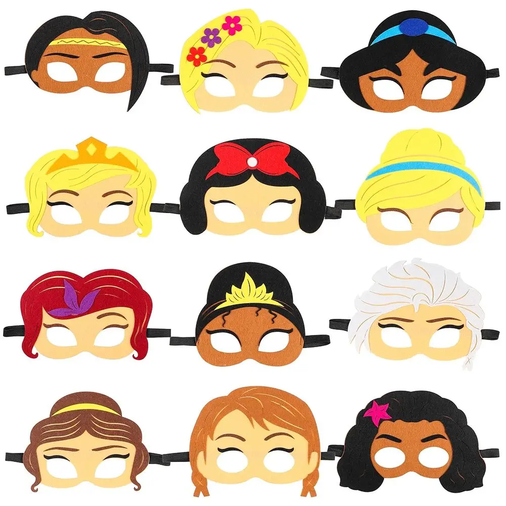 Mask-Random-Princess-delivery-Set-Cosplay-Cartoon-Anime-Characters-Toy ...