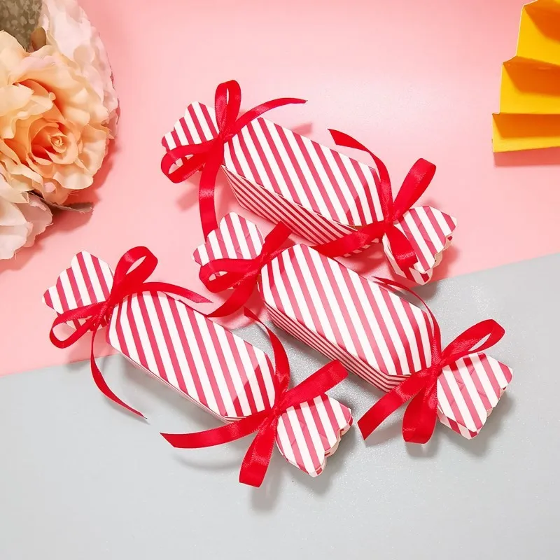 10PCS Favor Candy Box Bag New Craft Paper Wedding Favor Gift Boxes ...