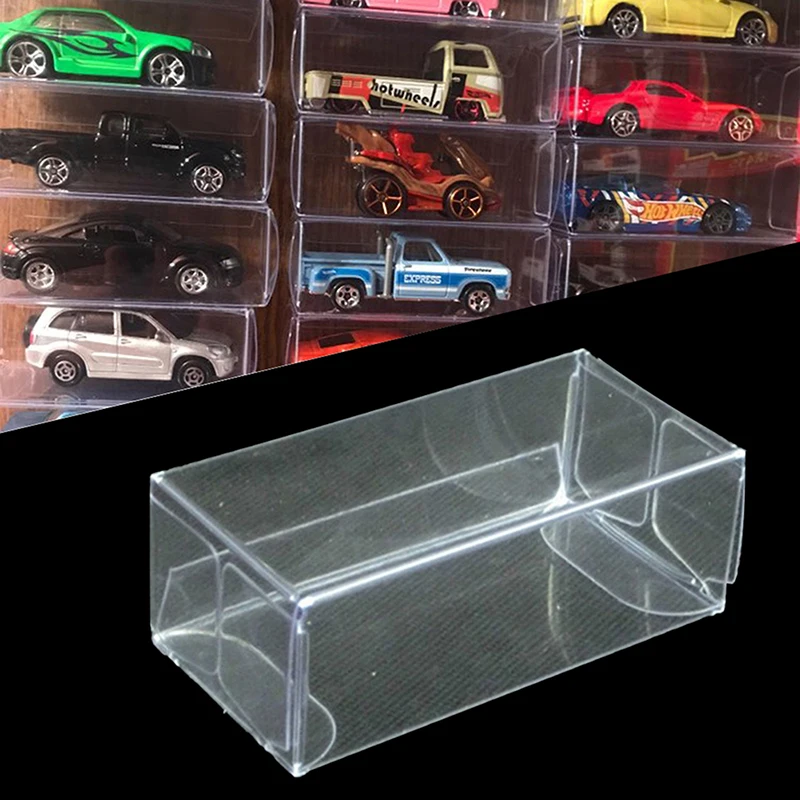 10/20/30pcs Model Toy Car Transparent PVC Box Wheel Dustproof Storage ...