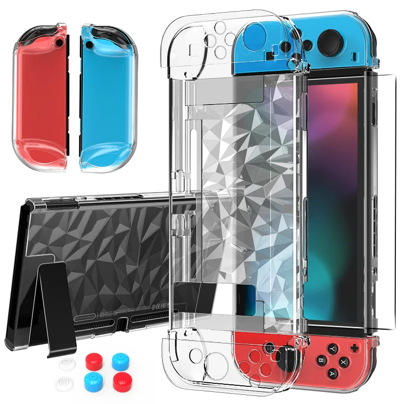 Switch Case For Nintendo, Clear Protective Case Cover For Nintendo ...