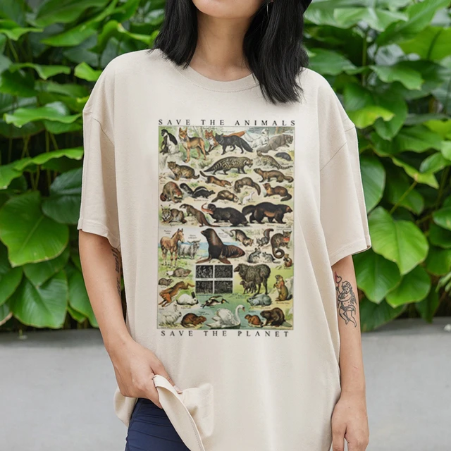 Animal Graphic Tees For Women