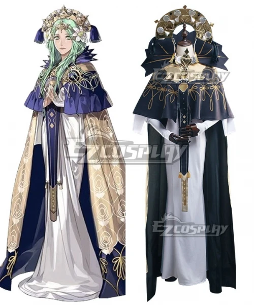 Fire Emblem: Three Houses Rhea Dress Girls Halloween Set Christmas ...