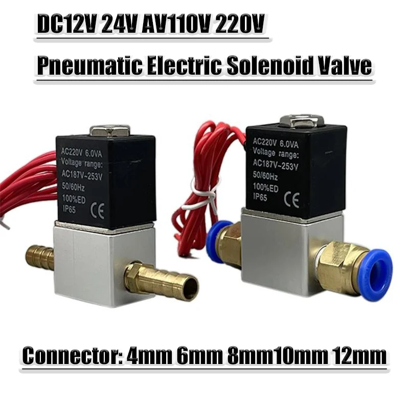 12V-24V-220V-Pneumatic-Electric-Solenoid-Valve-2-Position-2-Port ...