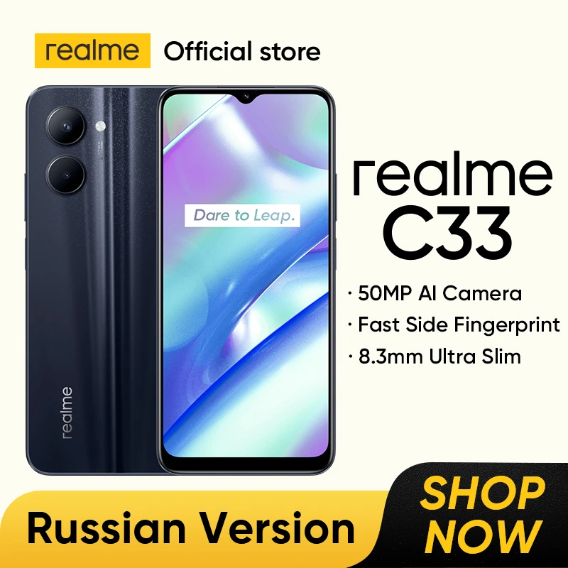 [World Premiere] realme C33 Smartphone Octa Core Processor 50MP AI ...