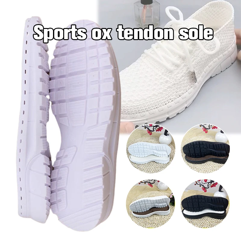 Sports-Shoes-Tendon-Soles-Hollow-Thread-Wool-Shoes-Woven-Hook-Shoes ...