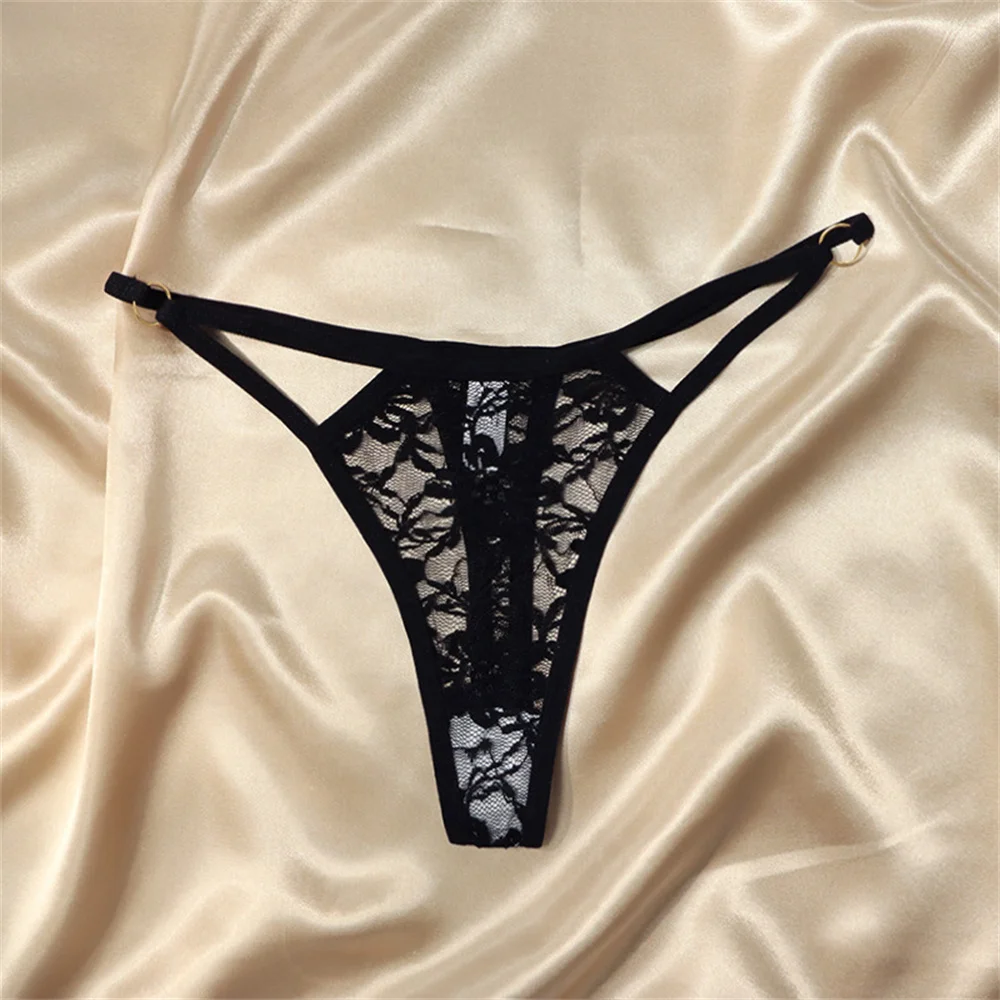 2 Pcs Frauen Spitze Thongs Plus Größe Nahtlose Transparent Unterwäsche Low Rise Sexy Dessous ...