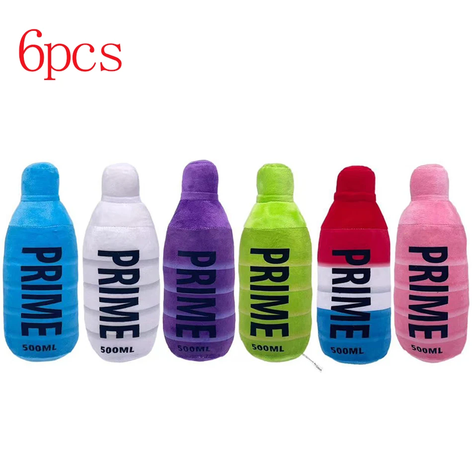 Cute-6PC-Prime-Drink-Bottle-Plushie-Toy-Soft-Stuffed-Latte-Americano ...